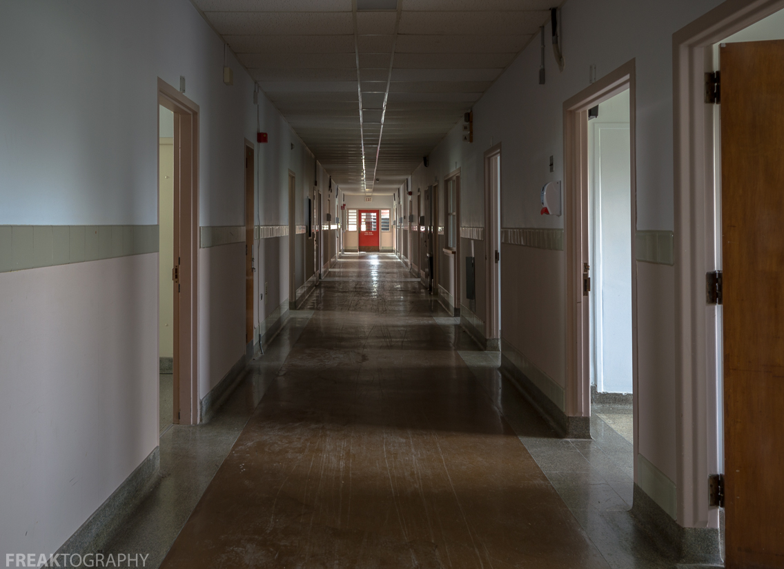 Creepy Hospital Hallway